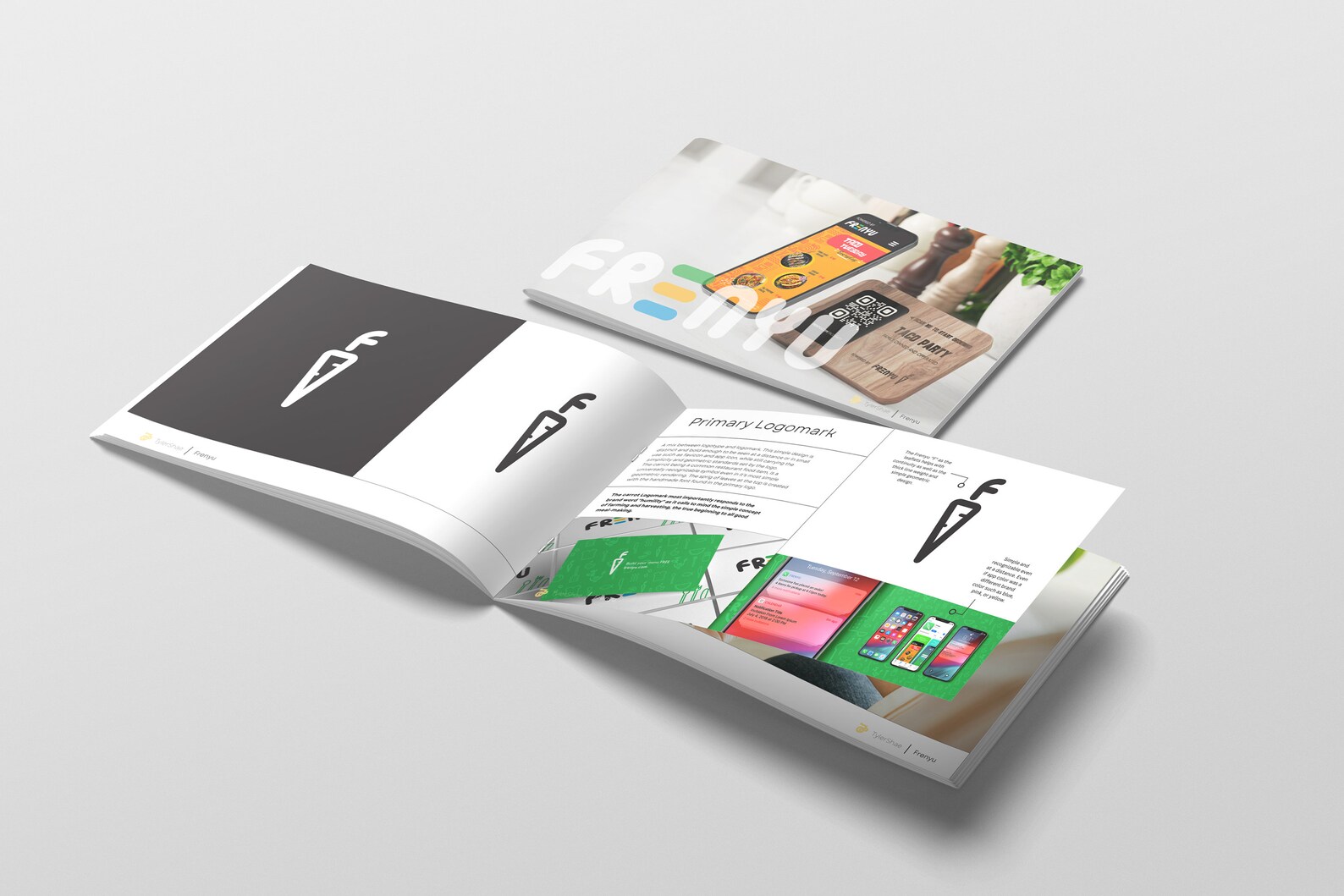 Logo Presentation Template Brand Identity Proposal Editable Brand ...