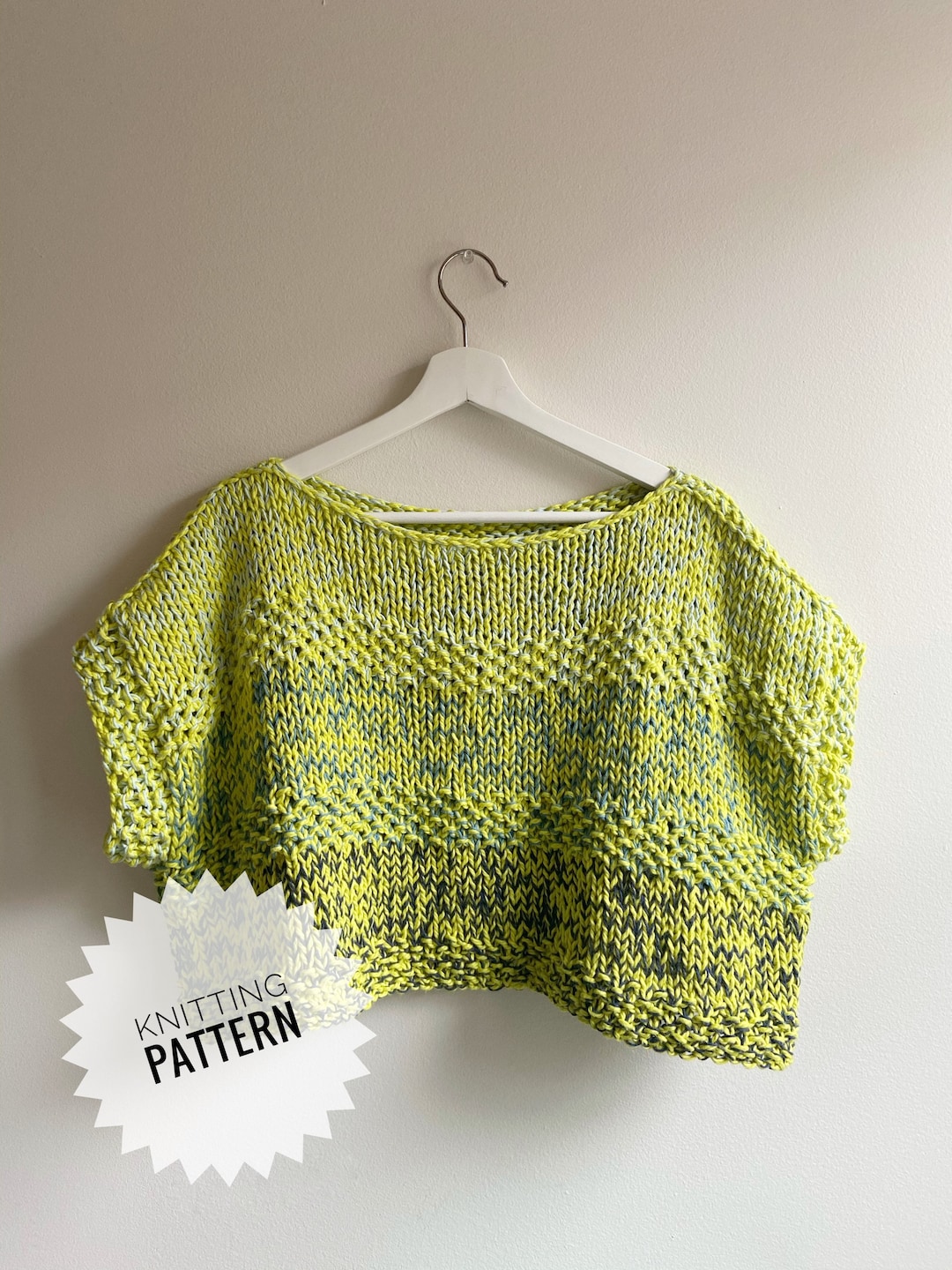 Cropped Sweater Knitting Pattern Quarantine Crop Cropped Knit Sweater ...