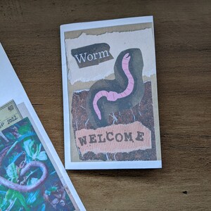 Worm Welcome Mini Zine Printable Digital Download: Learn About ...