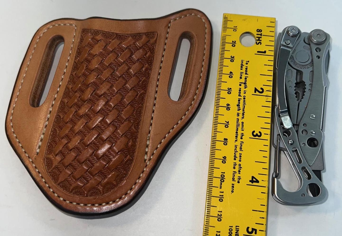 Leatherman "skeletool" Custom Leather Sheath - Etsy