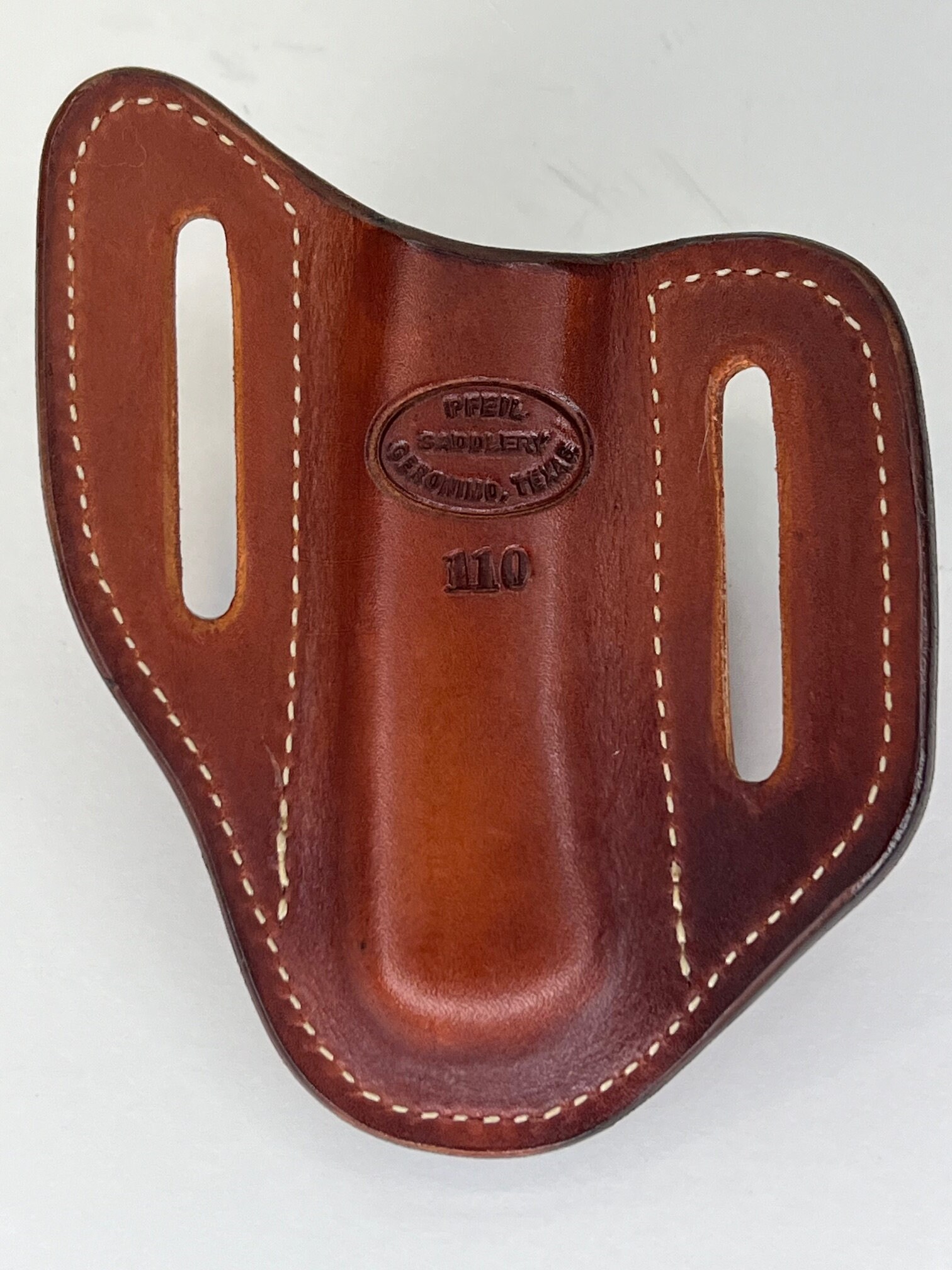 Buck 110 Knife Sheath With Gunfighter Stitch Pattern - Etsy