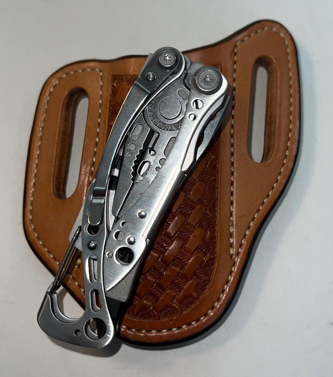 Leatherman "skeletool" Custom Leather Sheath - Etsy