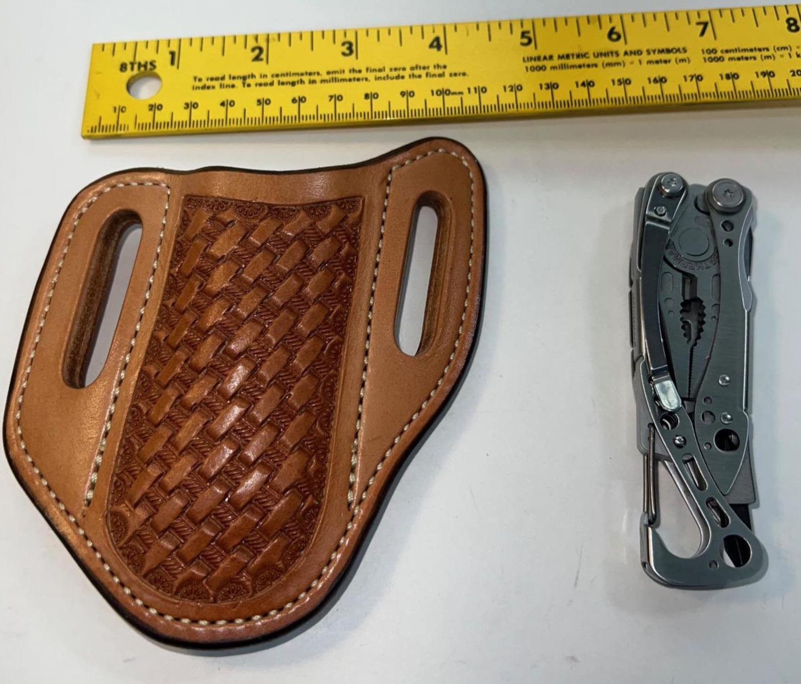 Leatherman "skeletool" Custom Leather Sheath - Etsy