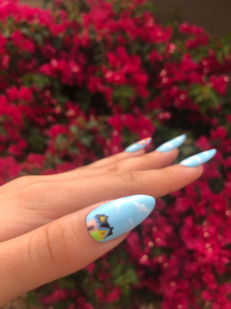 UP Disney Pixar Press on Nails Multiple Lengths and Shapes - Etsy