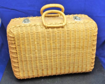 Sturdy Wicker Basket | Etsy