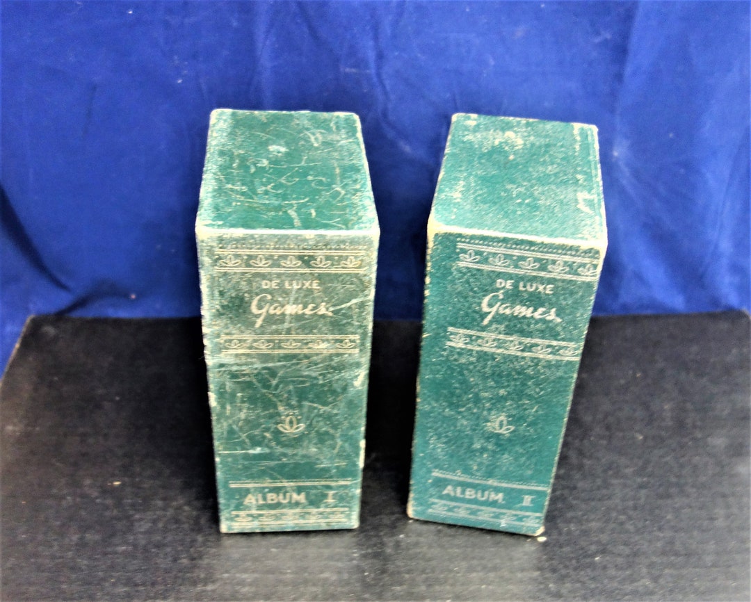 Vintage De Luxe Games Vol 1 & 2 - Etsy