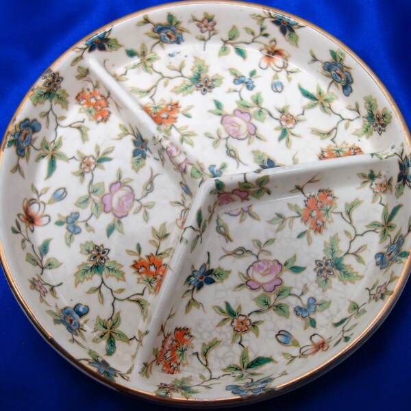 3 Section Dish - Etsy