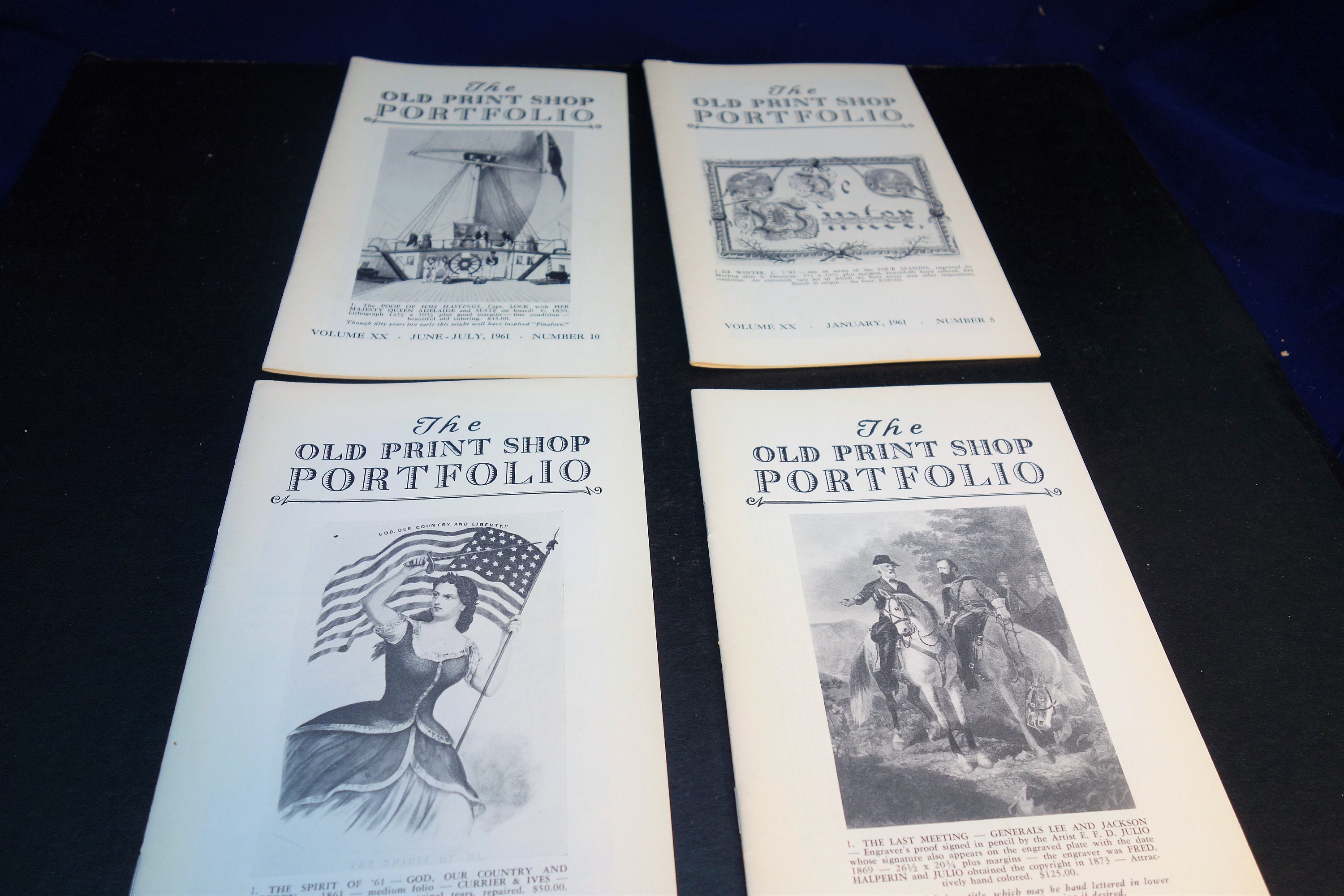 16 Vintage The Old Print Shop Portfolio Catálogos 1950 y | Etsy