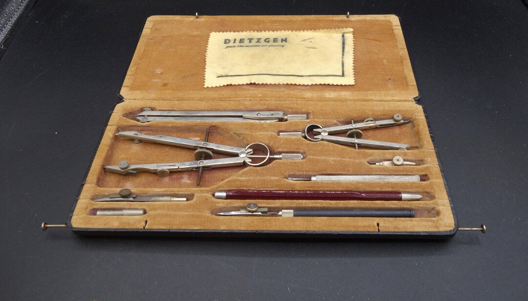 Dietzen Globe Plus Gramercy Drafting Set - Etsy
