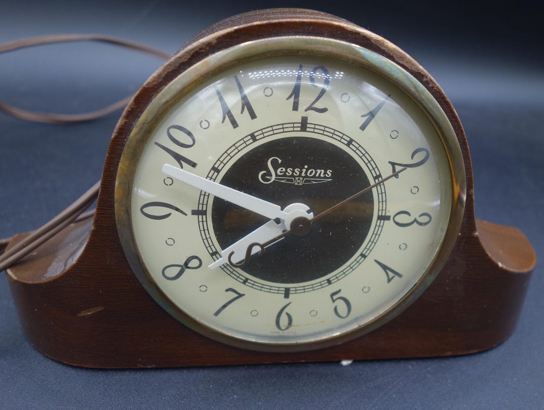 Sessions Vintage Electric Clock - Etsy