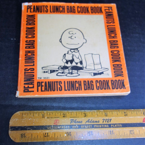 Peanuts Cookbook - Etsy
