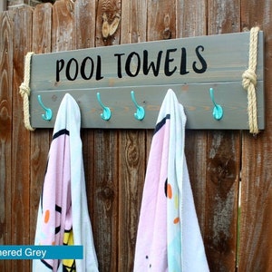 Cedar Pool Swimsuit and Towel Rack - Etsy