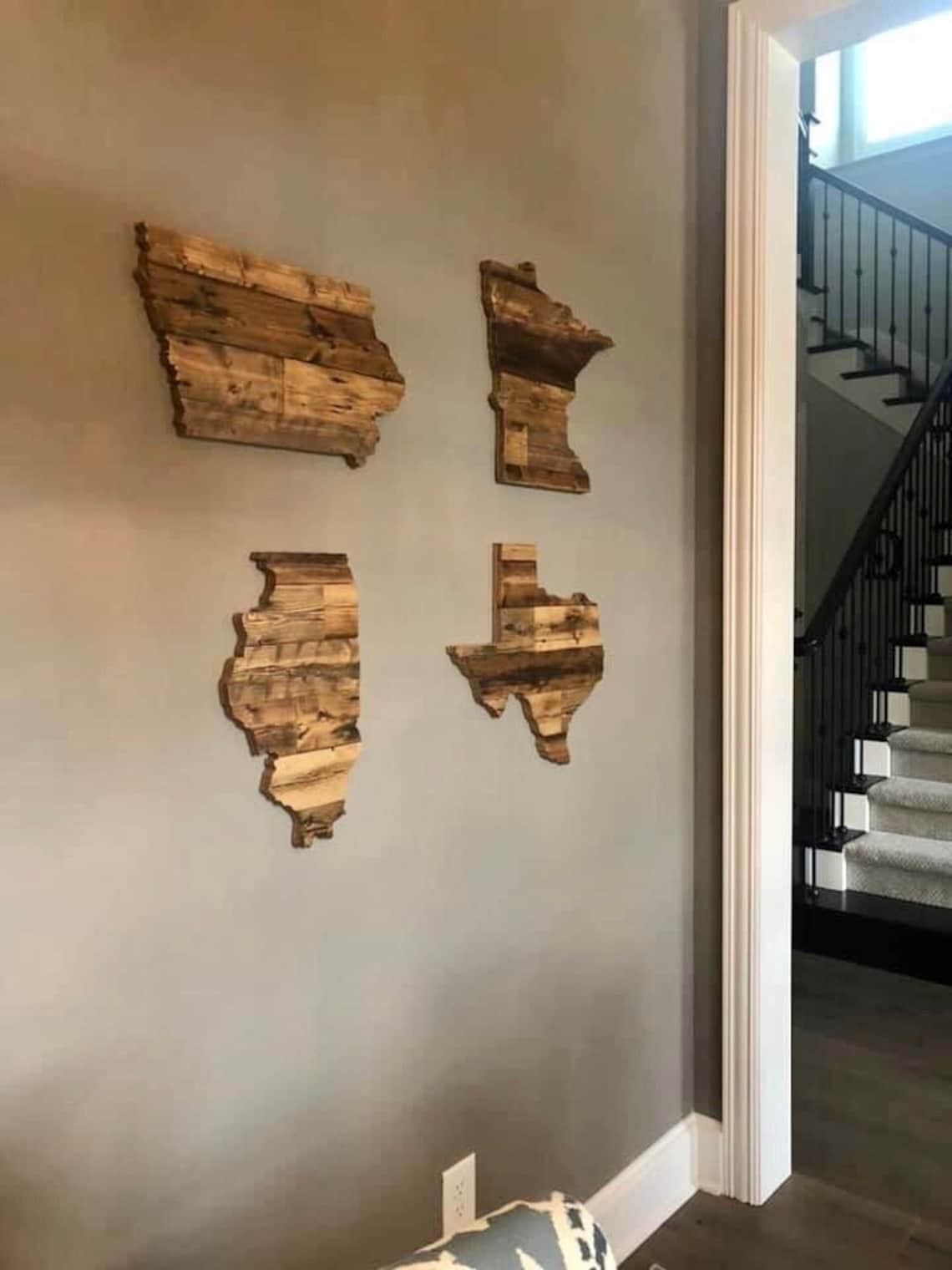 State Wall Hangings - Etsy