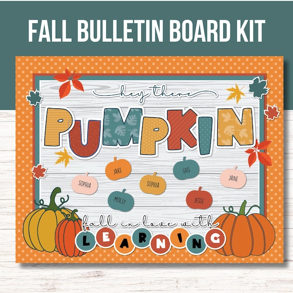 Fall Bulletin Board - Etsy