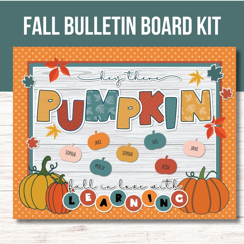 Fall Bulletin Board - Etsy