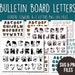 Coastal Cowgirl Alphabet Letters: Bulletin Board PNG SVG, Doodle ...