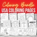 Memorial Day Printable Coloring Activity Memorial Day Craft - Etsy