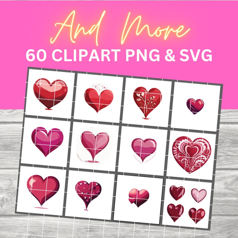 Valentine Gnomes Clipart: Watercolor Mega Bundle (PNG, SVG) - Etsy