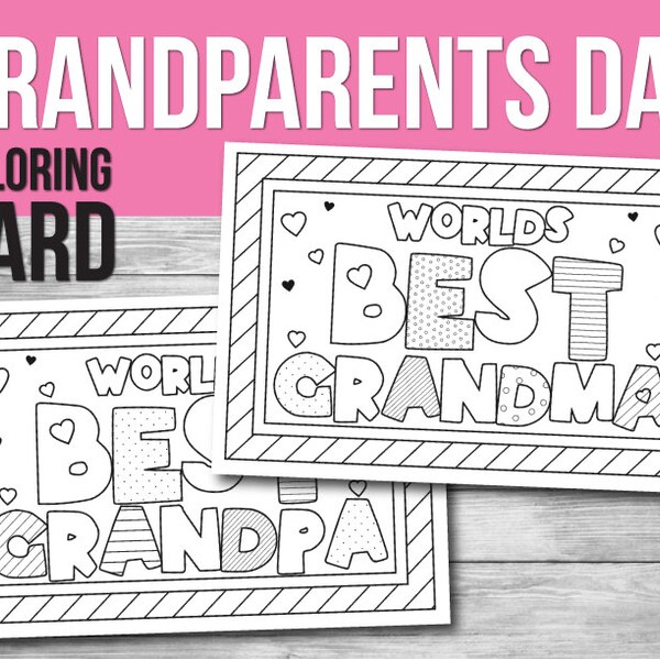 Grandparents Day Craft - Etsy