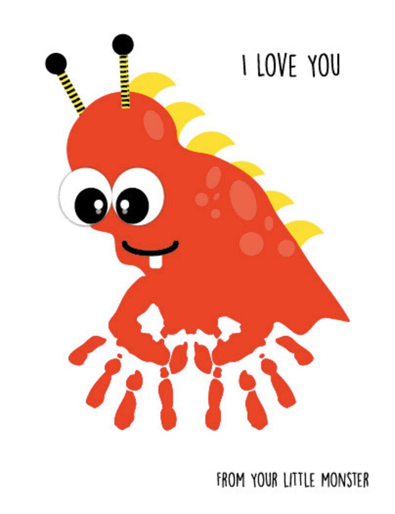 Handprint Activity Craft Printable PDF Classroom Arts Craft - Etsy