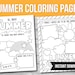 Printable Coloring Pages Activity, Kids Coloring Activity, Craft for ...