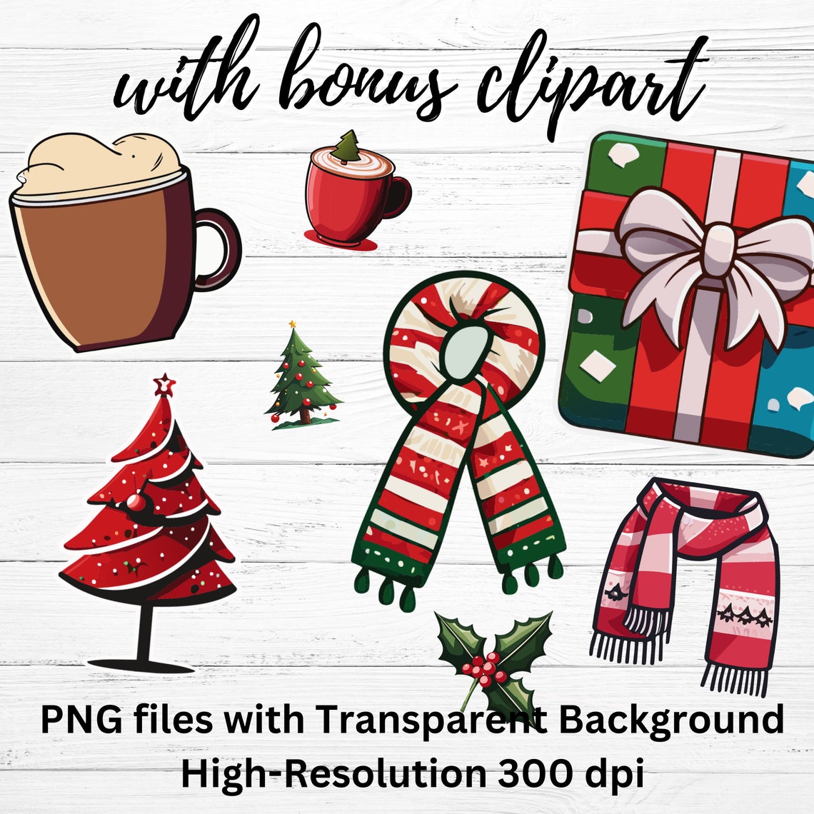 Christmas Doodle Font Clipart: 8 Alphabet Sets (digital Download - Etsy