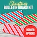 Christmas Bulletin Board Kit student Activity December - Etsy
