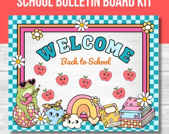 Back to School Bulletin Board Kit Classroom Decor Door Decor Bulletin ...