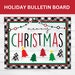 Christmas Bulletin Board Kit: Festive Classroom Decor - Etsy