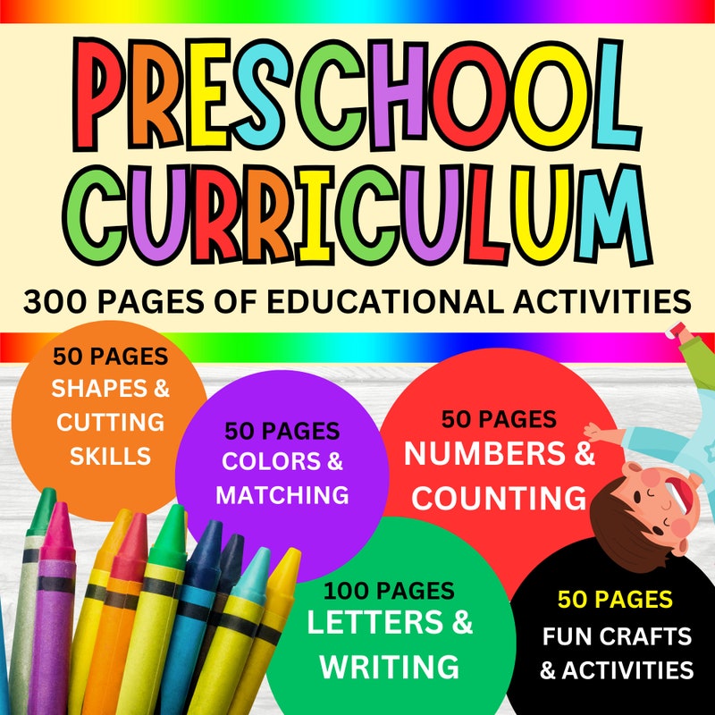 Preschool Curriculum - Etsy