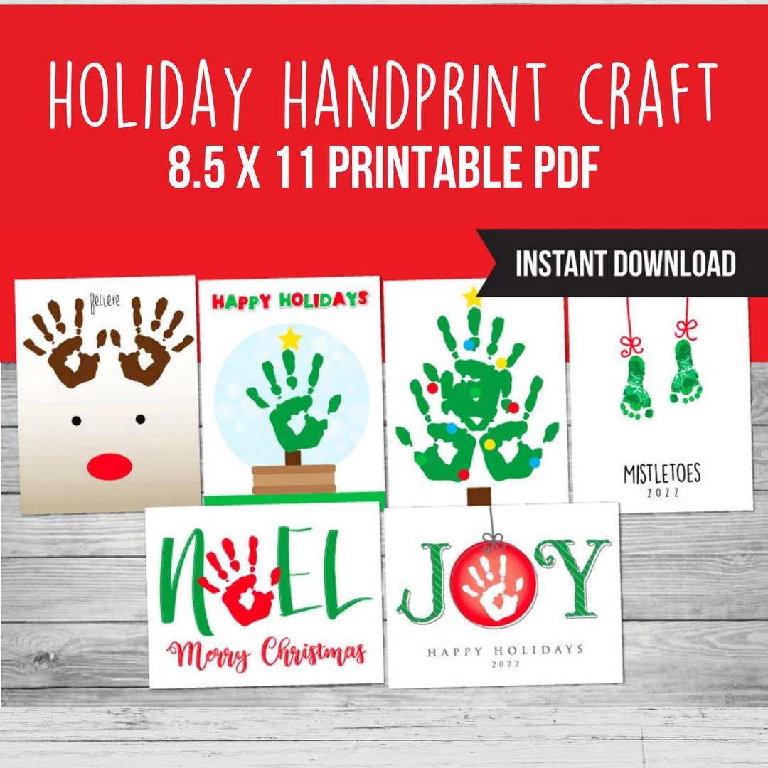 Christmas Handprint Craft | Christmas Crafts for Kids | Christmas ...