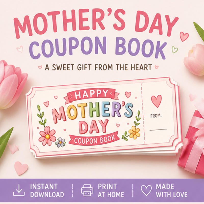 Printable Editable Coupon - Etsy