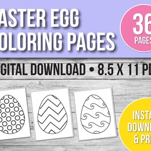 Easter Craft, Easter Eggs, Easter Coloring Pages, Easter Egg Coloring ...