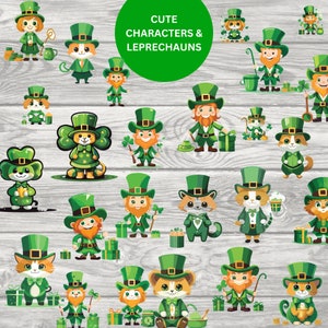 St Patricks Day Clipart, Shamrock Clipart, St Patricks Day PNG, Irish ...