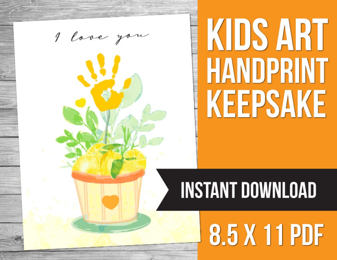 Easter Handprint Art, Handprint Art Flower, Footprint Craft, Baby ...