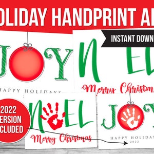 Christmas Handprint Craft | Christmas Crafts for Kids | Christmas ...