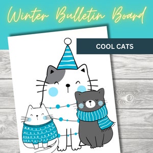 Winter Wonderland Bulletin Board Kit | Printable Classroom Decor ...