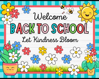 Back to School Bulletin Board Kit | Classroom Decor | Door Decor ...