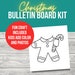 Christmas Bulletin Board Kit student Activity December - Etsy