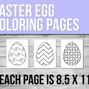 Easter Craft, Easter Eggs, Easter Coloring Pages, Easter Egg Coloring ...