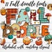 Fall Doodle Letters With Clipart, Doodle Font, Alphabet Letters, Doodle ...