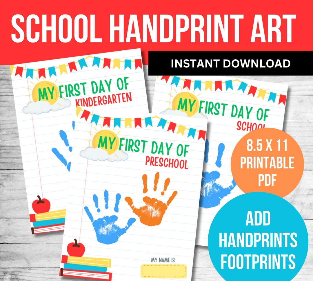First Day School Kindergarten Pre-k Daycare Preschool - Etsy