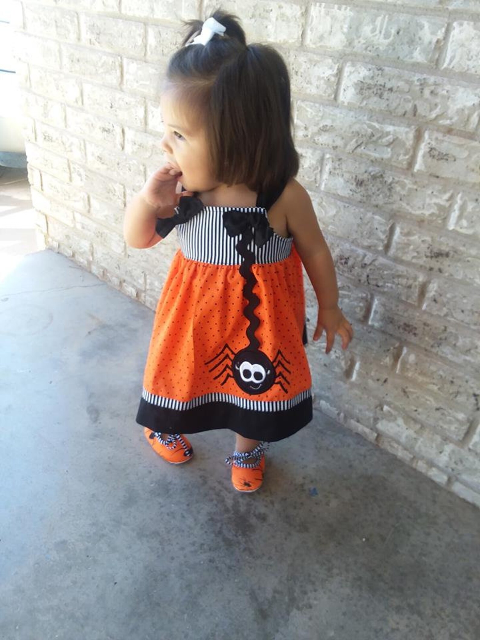 Halloween Baby Girls Spider Dress Outfit Halloween Dress Halloween ...