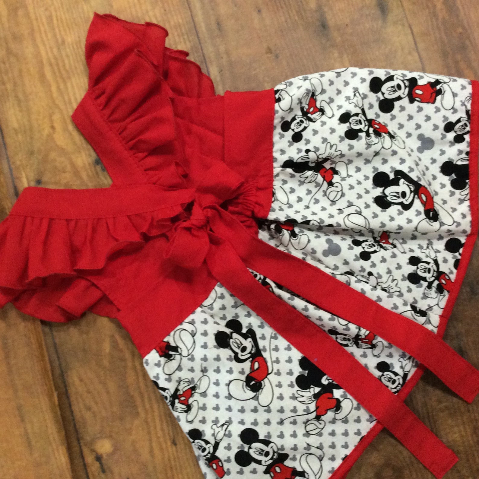 Classic Mickey Mouse Dress Birthday Outfit Mickey Outfit | Etsy