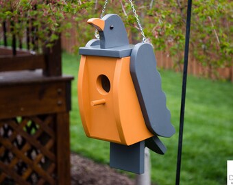 Robin Bird House | Etsy