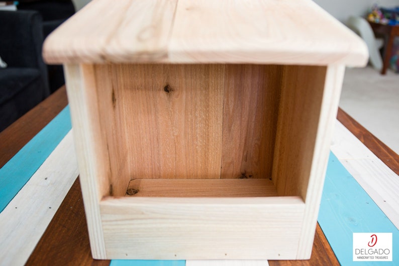 Cedar Nesting Box for Birds Handmade Weather Resistant - Etsy