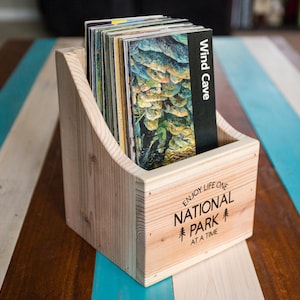 Vertical Map Box Holder, Business Brochure Holder, National Park Map ...