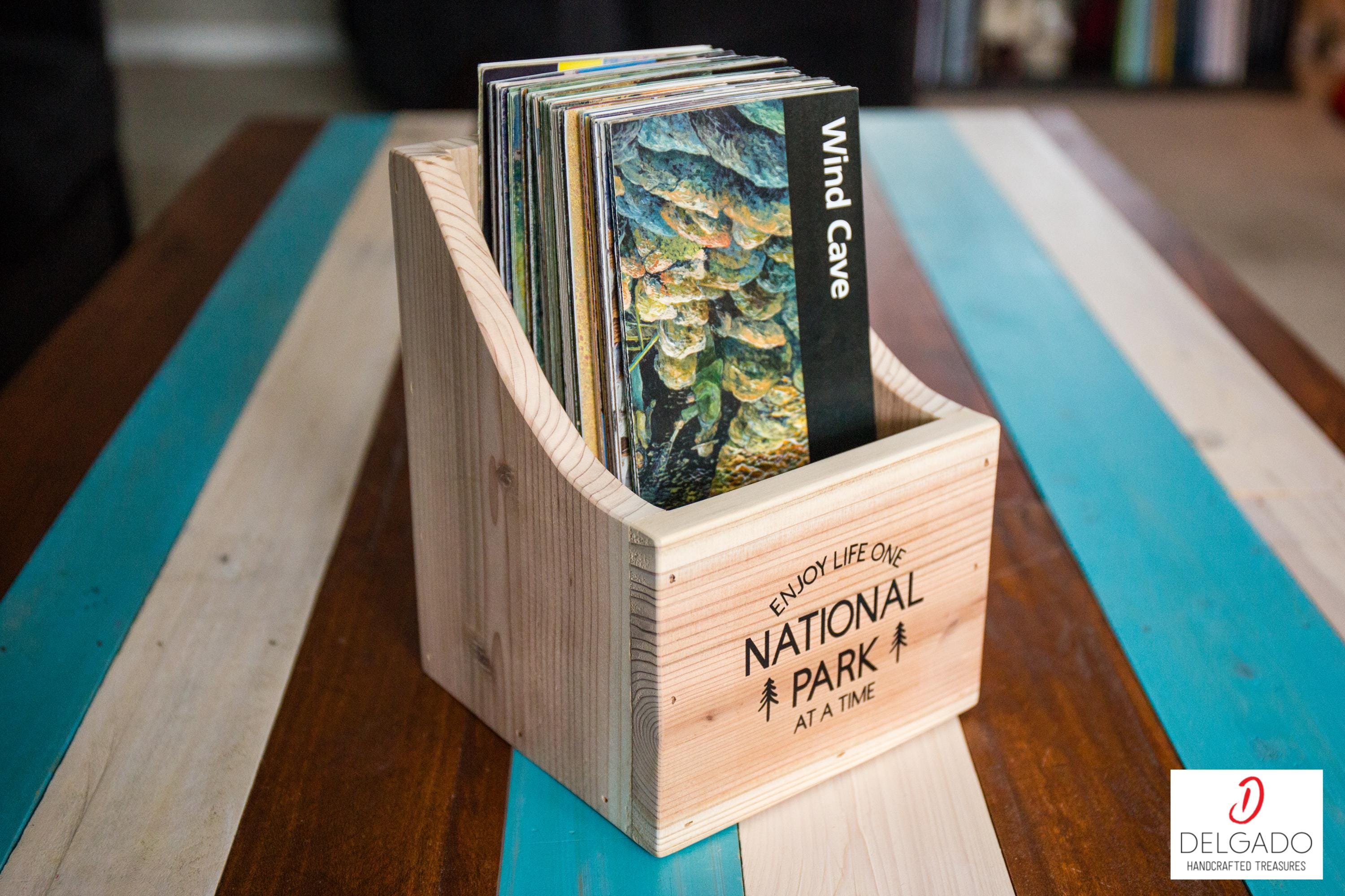 Vertical Map Box Holder, Business Brochure Holder, National Park Map ...
