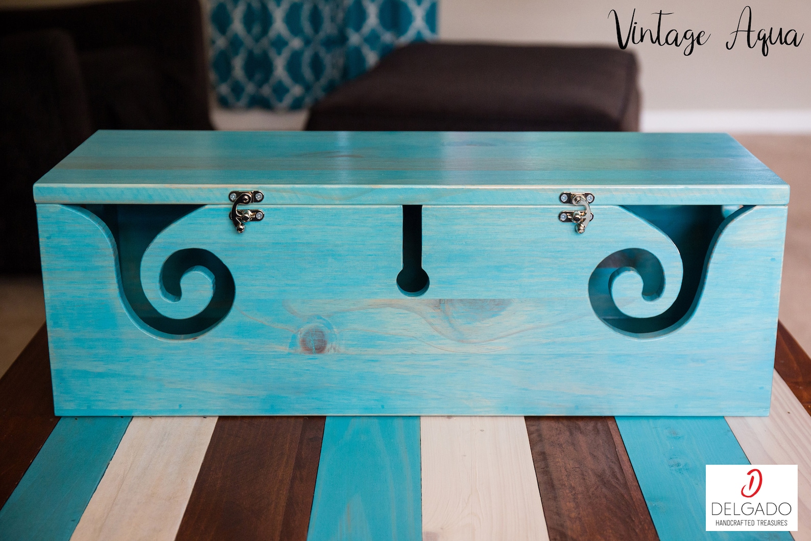 Three-compartment Extra Large Wood Yarn Box With 2 Dividers - Etsy