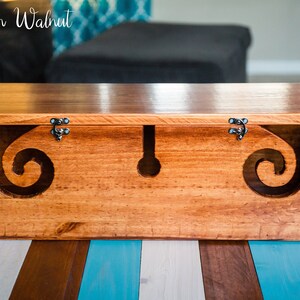 Three-compartment Extra Large Wood Yarn Box With 2 Dividers, Handmade ...